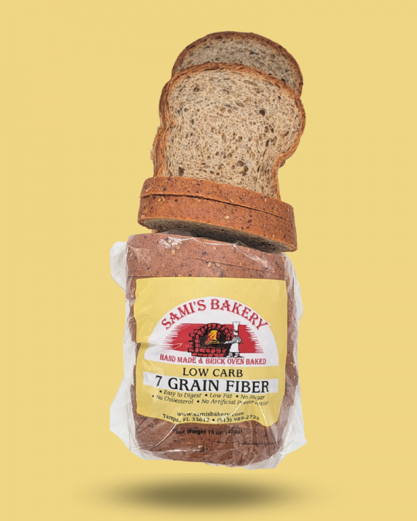 Low Carb 7 Grain Fiber - Sami's Bakery