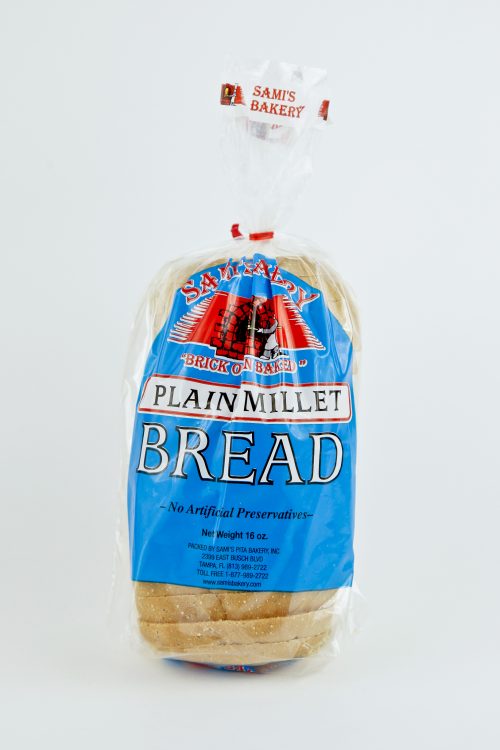 Millet and Flax Spinach Lavash - Sami's Bakery